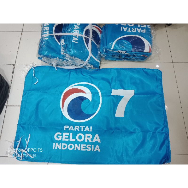 Jual BENDERA PARTAI GELORA 60 x 90 ( 100 lembar) | Shopee Indonesia