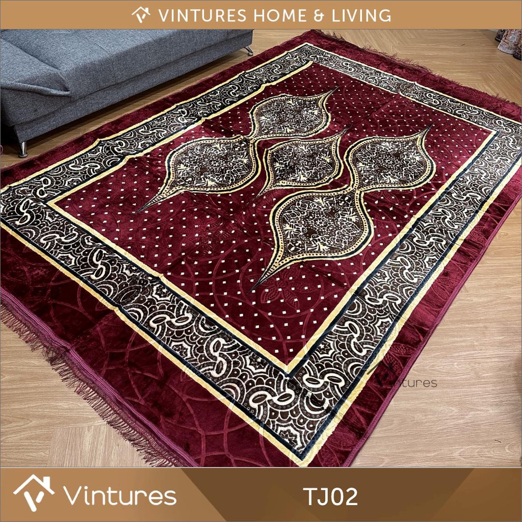 Jual [2 x 3 M] Karpet Motif Turki Rumbai Jumbo PREMIUM / Karpet Lantai ...