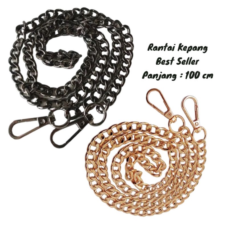 Jual RANTAI KEPANG RANTAI TAS 100 CM | Shopee Indonesia