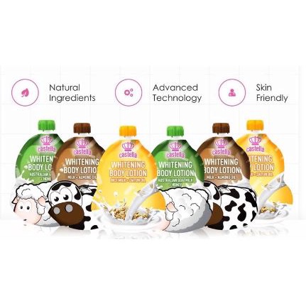 Jual Castella Whitening Hand Body Lotion - Domba - Beras - Sapi - Pilih ...