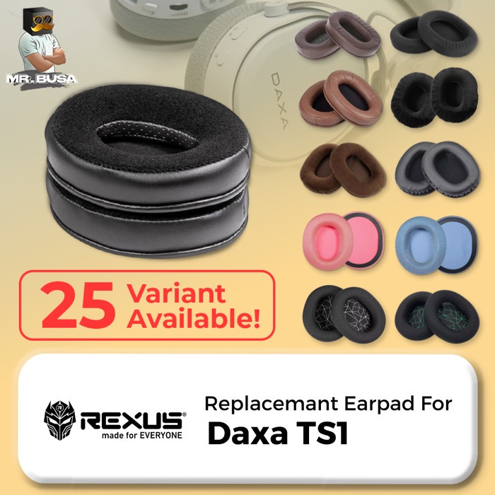Jual Earpad Busa Foam Cushion Rexus Headset Gaming Wireless Daxa TS1 ...