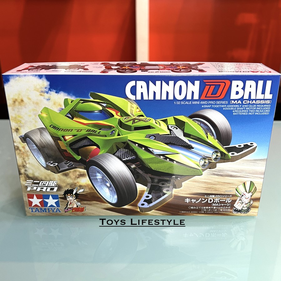 Jual Mainan Rakit Mobil Tamiya Mini 4WD - Cannon D Ball (ORIGINAL ...