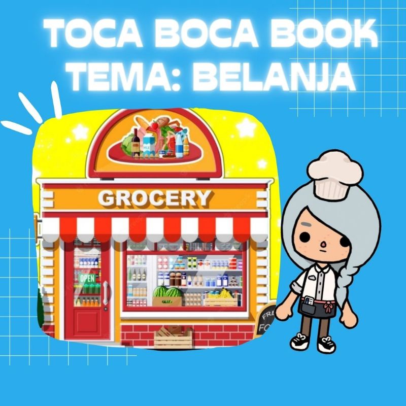 Jual TOCA BOCA BOOK / BUKU TOKABOKA / TOCA BOCA LIFE GROCERIES SERIES ...