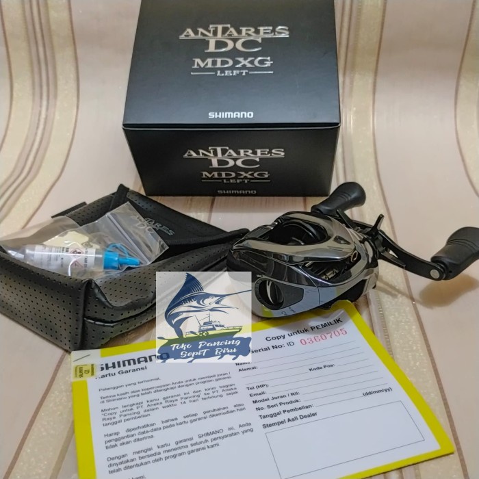 Jual Mancing Reel Bait Casting Shimano Antares Dc Md Xg Handle Kiri ...