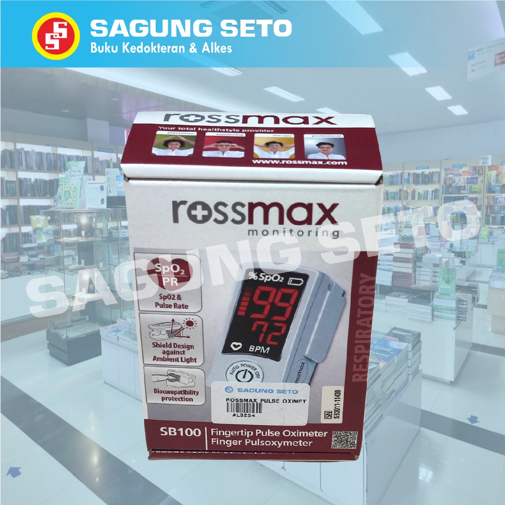 Jual ROSSMAX PULSE OXIMETER FINGERTIP SB100 | Shopee Indonesia