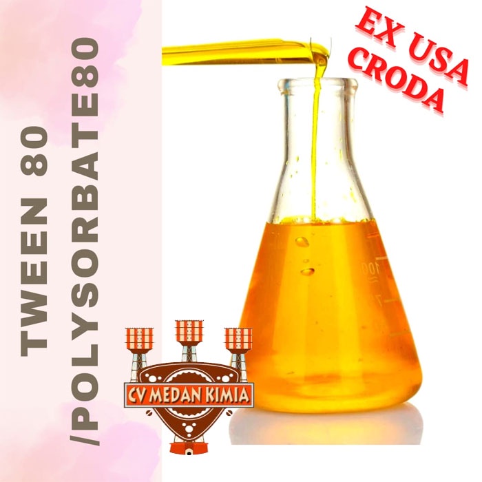 Jual Tween 80/polysorbate 80EX USA CRODA 250gram cosmetic grade ...