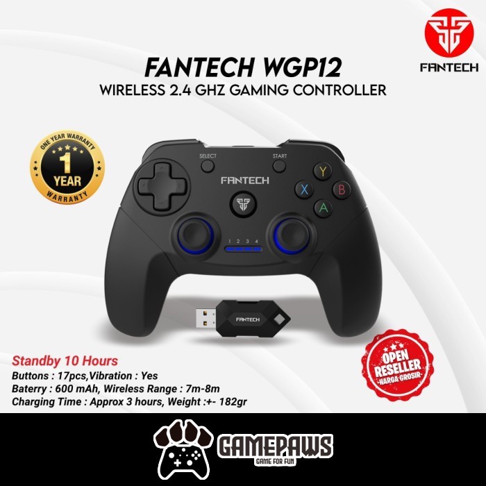 Jual Gamepad Wireless Fantech WGP12 Revolver | Shopee Indonesia
