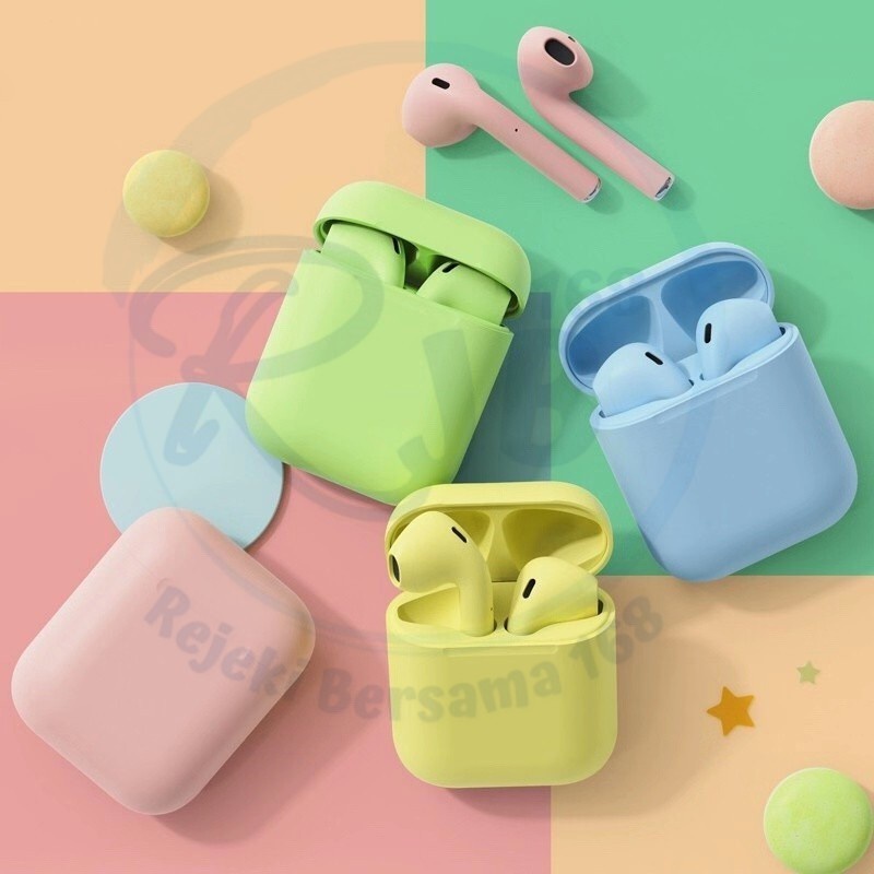 Jual HEADSET BLUETOOTH TWS INPODS 12 EARPHONE BLUETOOTH 5.0 WARNA ...