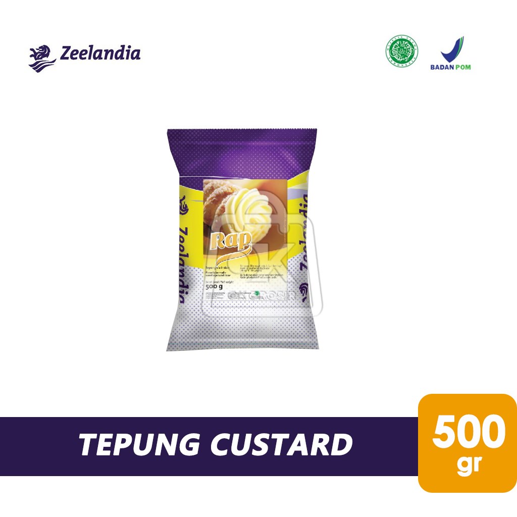 Jual Zeelandia RAP Tepung Vla Instant / Premix Custard (Pack Asli 500gr ...