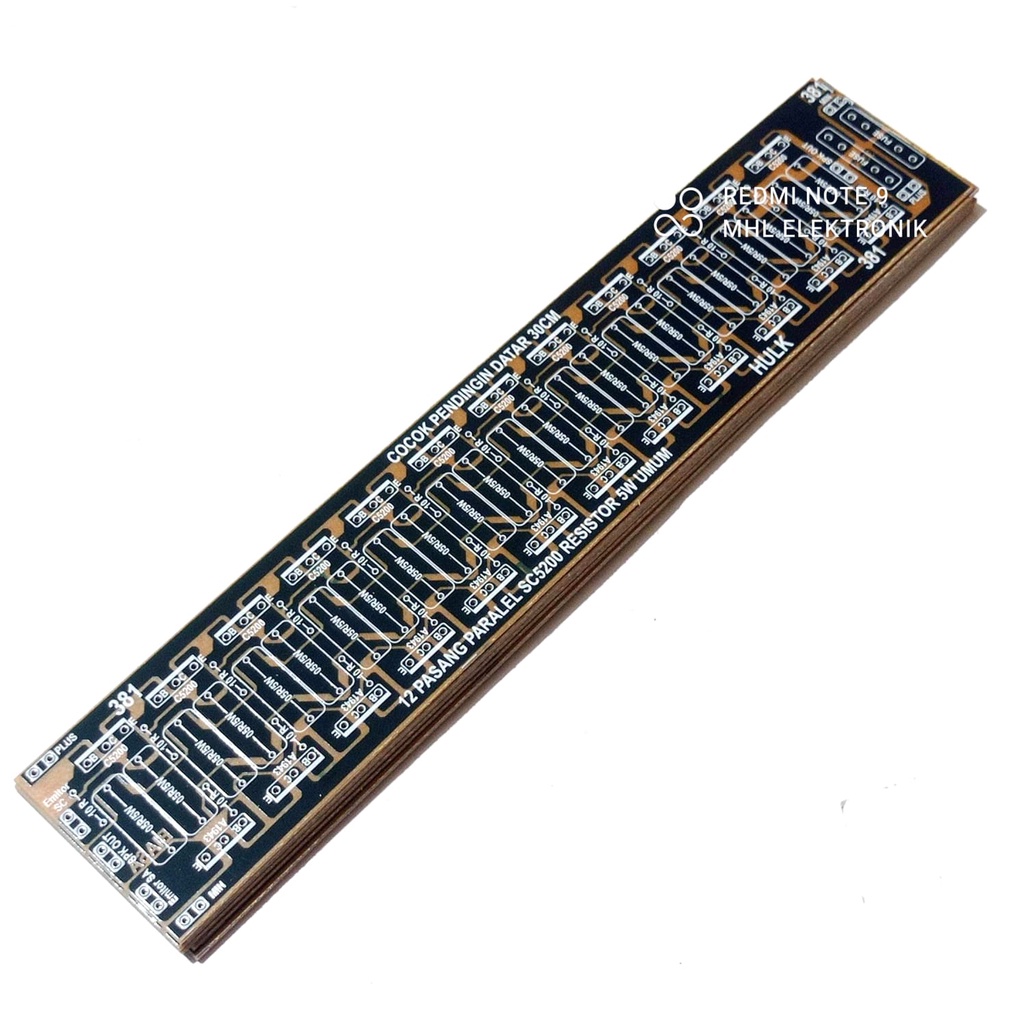 Jual PCB Line Final 12 Set Transistor Final Toshiba/NJW dan yang ...