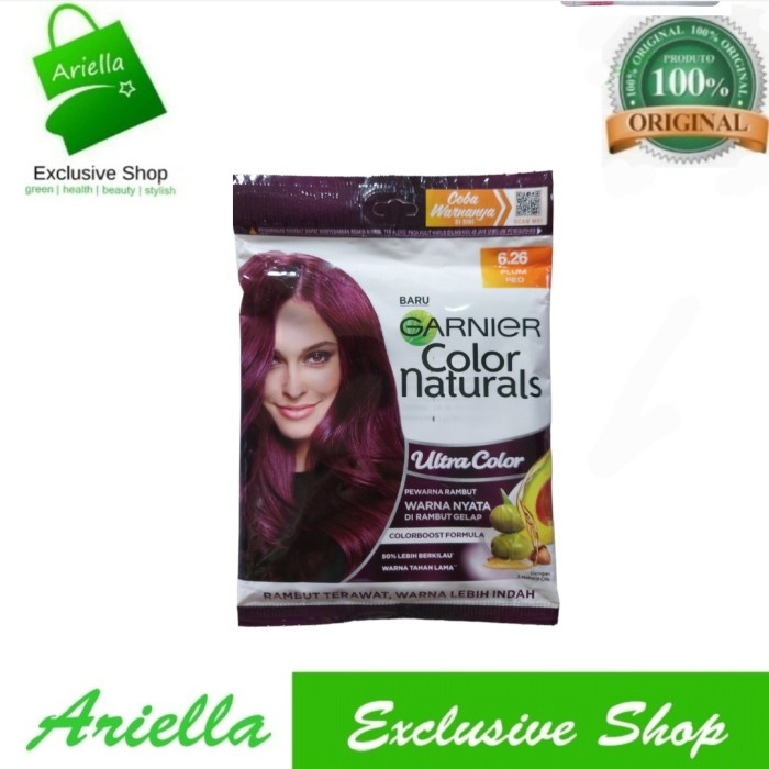 Jual Garnier Color Natural Cat Rambut Sachet | Shopee Indonesia