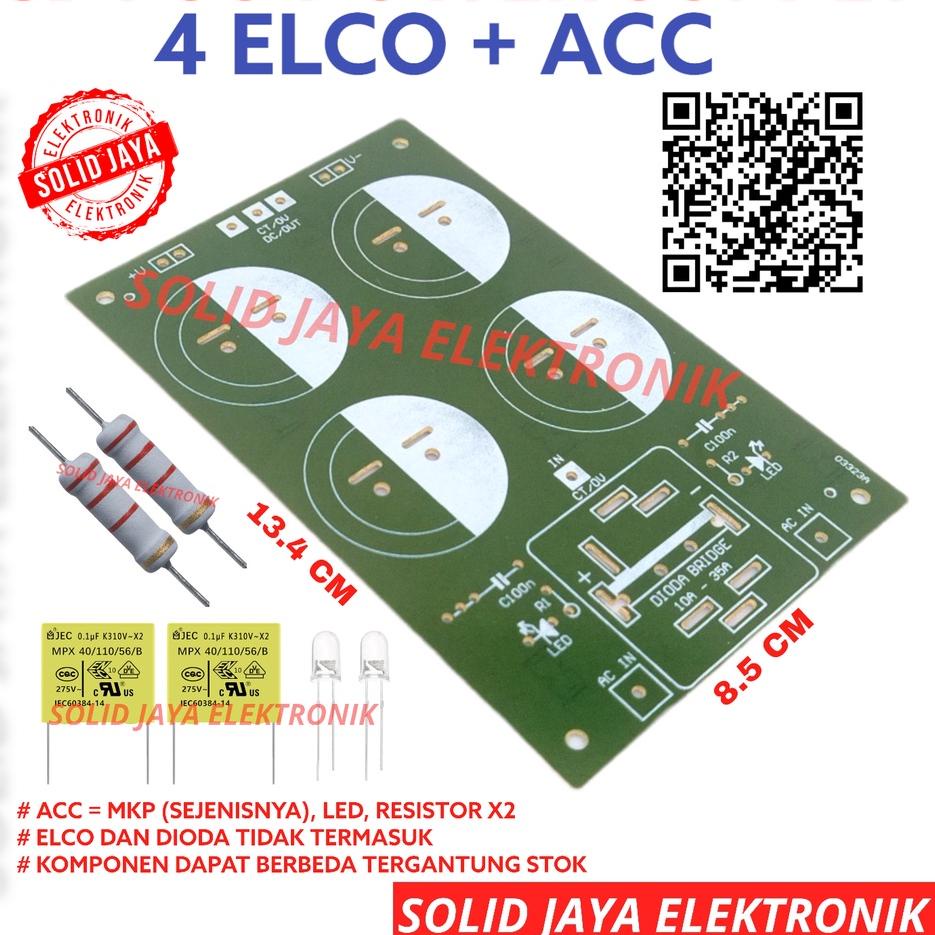 Jual (COD )NEW_PRODUCT PCB PSU 4 ELCO CAPASITOR KAPASITOR ELKO 4ELCO ...