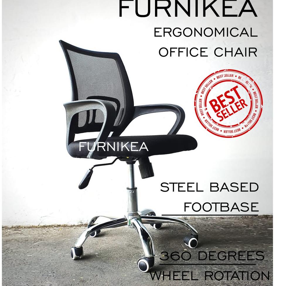 Jual O80 Kursi Kantor Hidrolik / Kursi Staff / Kursi Manajer / Kursi ...