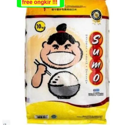 Jual ♕ Beras sumo kemasan kuning 10kg seluruh indonesia | Shopee Indonesia