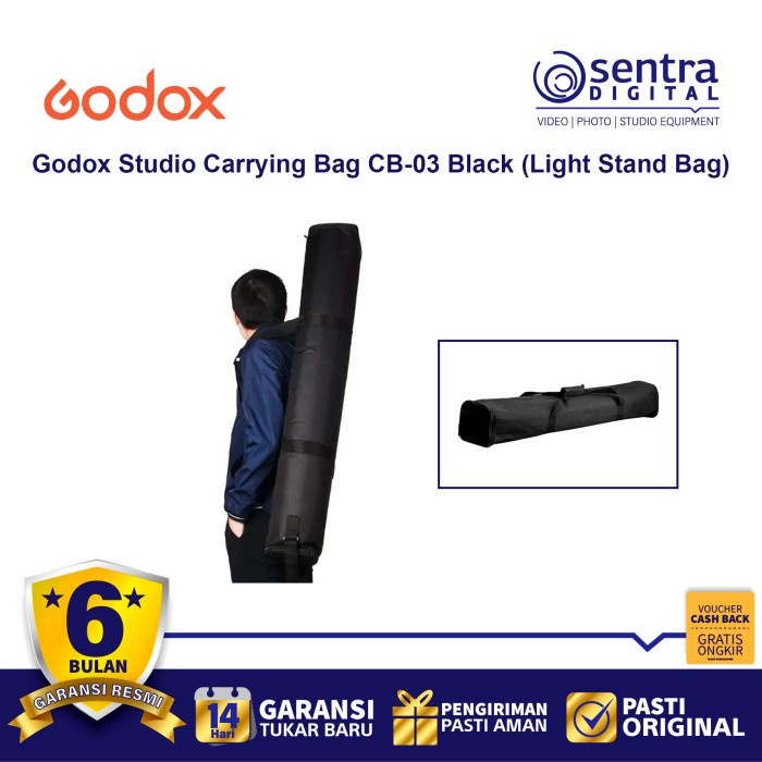 Jual Godox Studio Carrying Bag CB-03 | CB03 (Light Stand Bag) | Shopee Indonesia