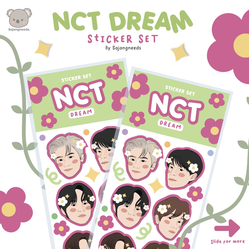 Jual NCT DREAM STICKER SET | Shopee Indonesia