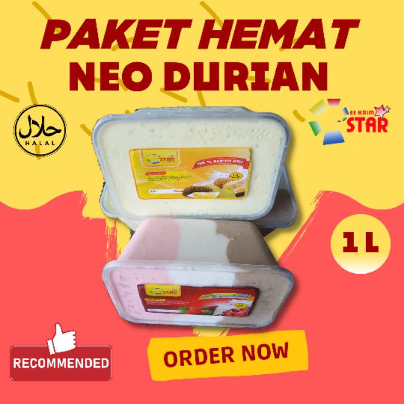 Jual Paket Hemat Es Krim 1000ml | Shopee Indonesia