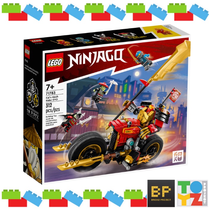 Jual Lego 71783 Ninjago - Kai Mech Rider EVO Original TP Bali | Shopee ...