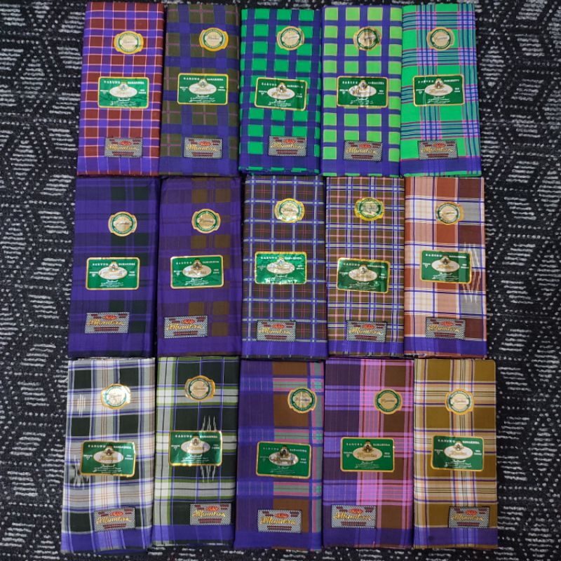 Jual Sarung MUMTAZ KOTAK FULL SUTRA ASLI | Shopee Indonesia