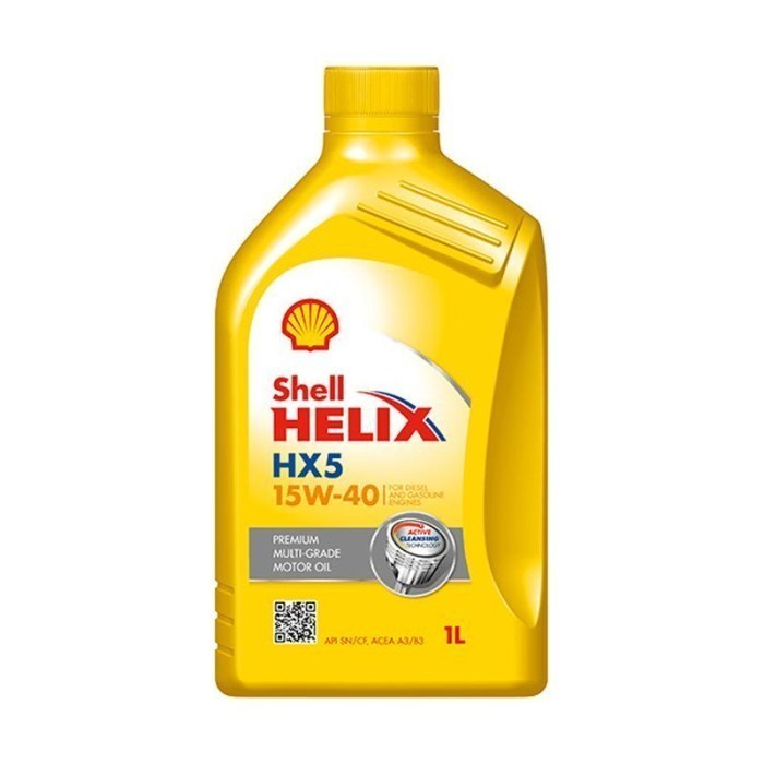 Jual SHELL HELIX HX5 15W-40 1 Liter | Shopee Indonesia