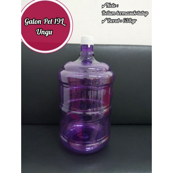 Jual Galon Plastik Warna 19L / galon PET warna | Shopee Indonesia