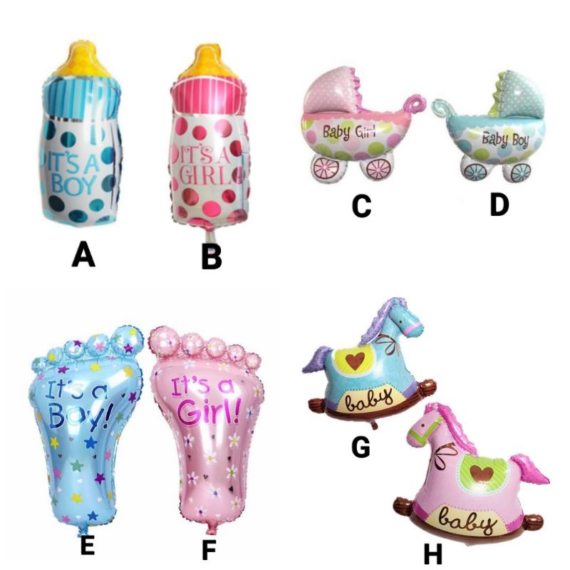 Jual balon foil ACC baby uk-+30cm ( ECER ) | Shopee Indonesia
