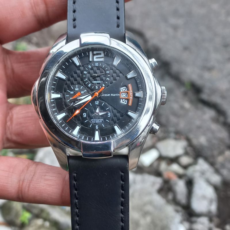 Jual Jacque Martin cronograp original second mulus | Shopee Indonesia