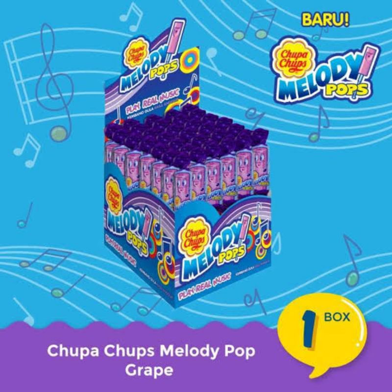 Jual Chupa Chups Melody Grape | Shopee Indonesia