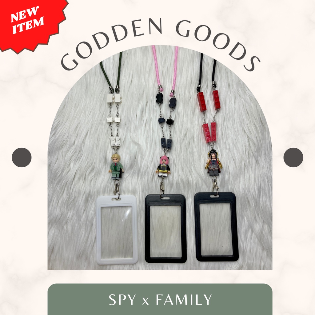 Jual Spy x Family Lanyard Lego Anya Forger, Loid Forger, Yor Forger ...