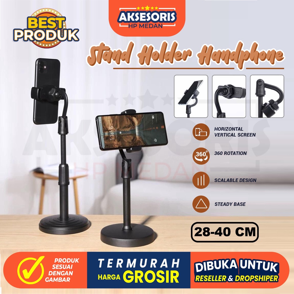 Jual Stand Holder HP Meja Serbaguna Bisa Buat Nonton Drakor Zoom ...