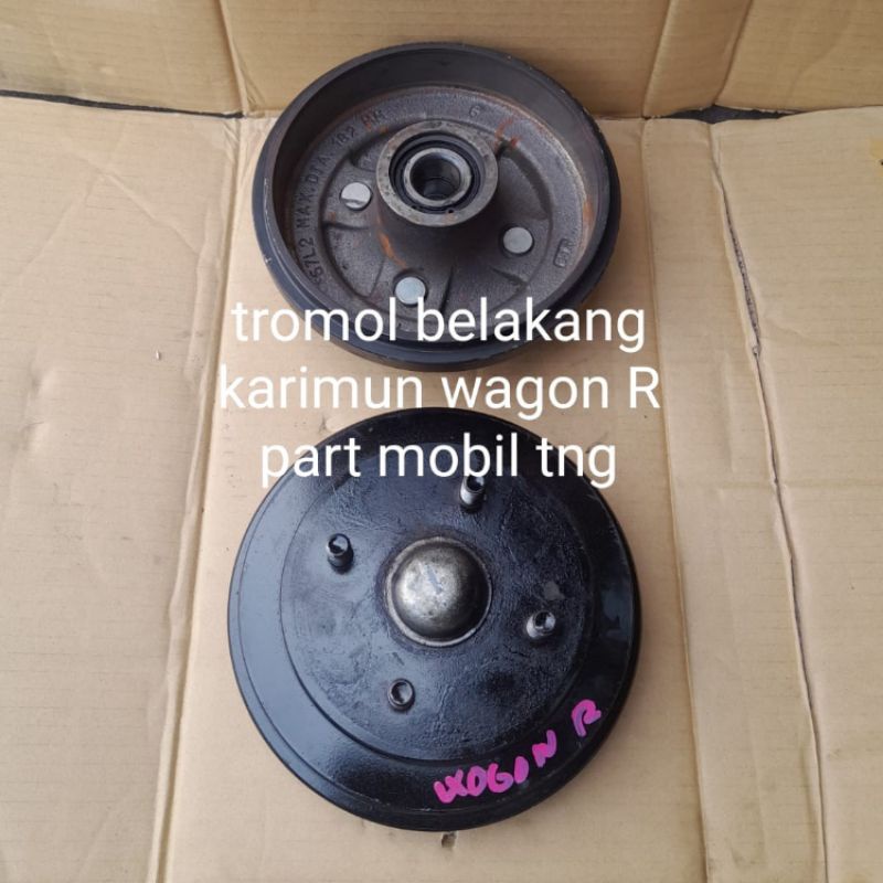 Jual Brake Drum Tromol Belakang Suzuki Wagon R | Shopee Indonesia