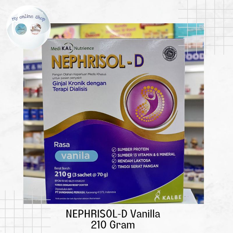 Jual NEPHRISOL D 185Gram | Shopee Indonesia