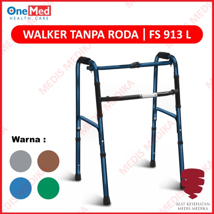 Jual Walker Tanpa Roda Onemed FS913L Alat Bantu Jalan Gerak Walking Aid ...