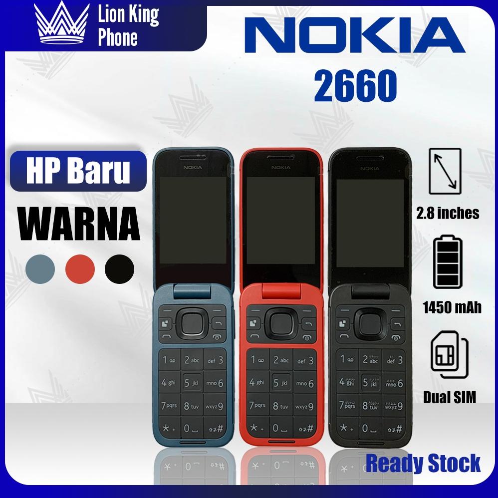 Jual HANDPHONE NOKIA 2660 FLIP Phone 2G DUAL SIM GARANSI HP JADUL NOKIA ...