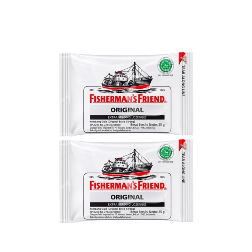 Jual Fishermans Friend Permen Original 2 x 25 gr | Shopee Indonesia