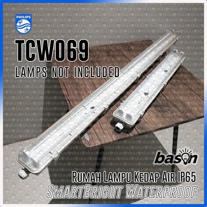 Jual PHILIPS TCW069 218 / 236 TL-D EBCi 220V - Rumah Lampu Waterproof ...