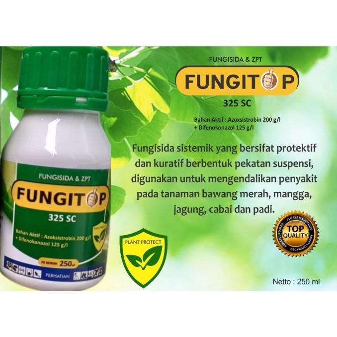 Jual fungisida fungitop 325cc.bahan aktif azoxsistrobin +difenokonazol ...
