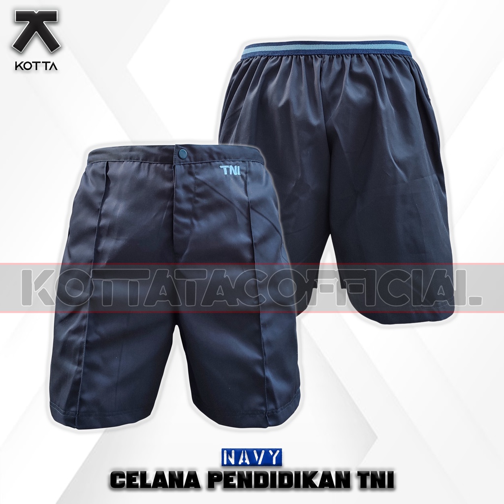 Jual CELANA PENDIDIKAN TNI BIRU DONGKER - CELANA TRAINING PENDEK TNI ...