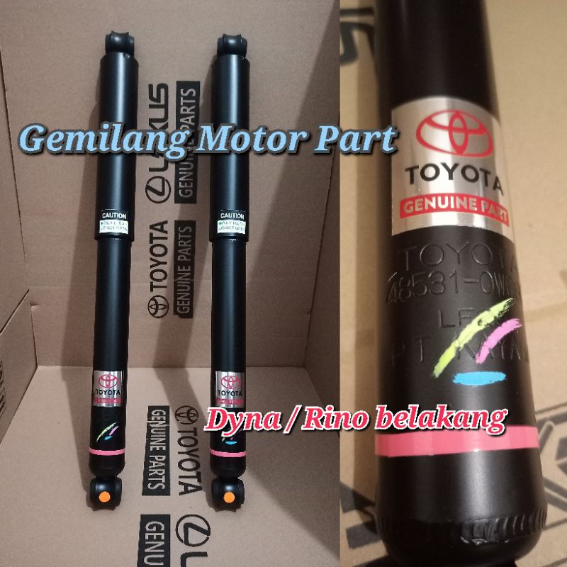 Jual Shockbreaker shock absorber Toyota Dyna / Rino HT belakang ...
