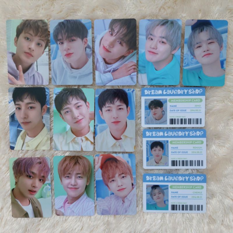 Jual NCT DREAM LAUNDRY SHOP RANDOM CARD PACK TRADING CARD JENO JAEMIN RENJUN MARK CHENLE ...
