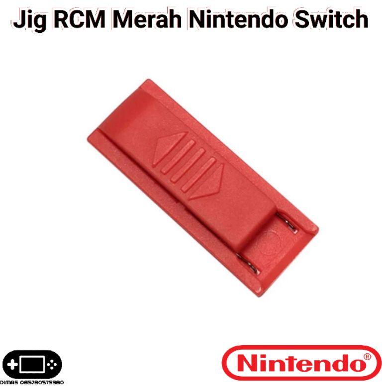 Jual 2.2 Jig RCM Merah Nintendo Switch CFW Custom Firmware Tool Baru ...