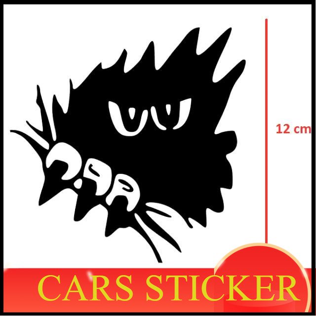 Jual Sticker stiker kartun sticker lucu emblem mobil sticker mobil ...