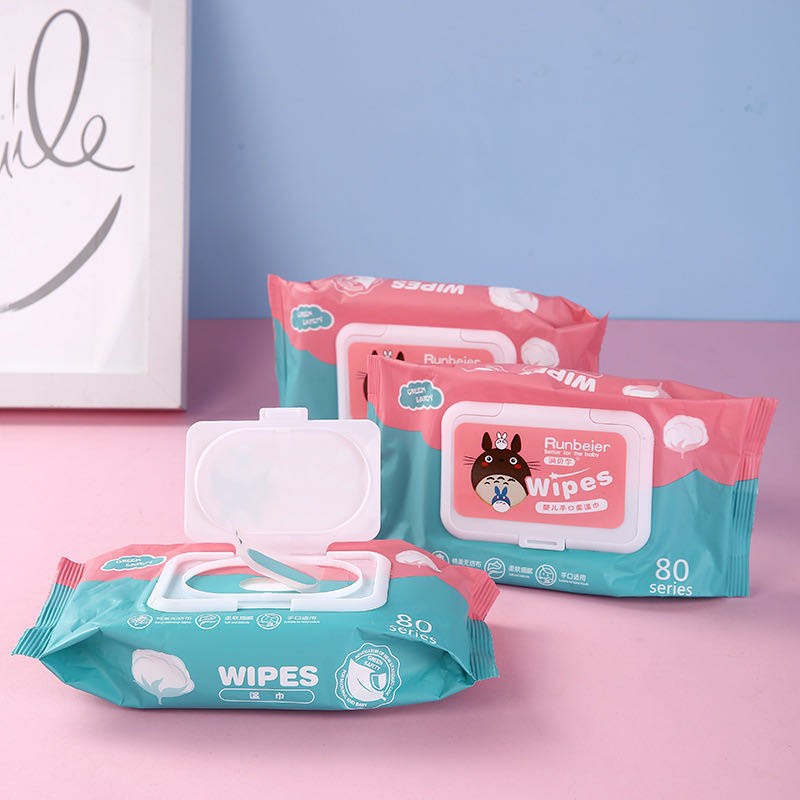 Jual 1234OS - Tissue Basah bayi pure baby wipes non perfumed tisu basah ...