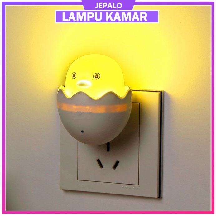 Jual Lampu Tidur LED Telur Ayam Sensor Cahaya Dekorasi Kamar Night ...