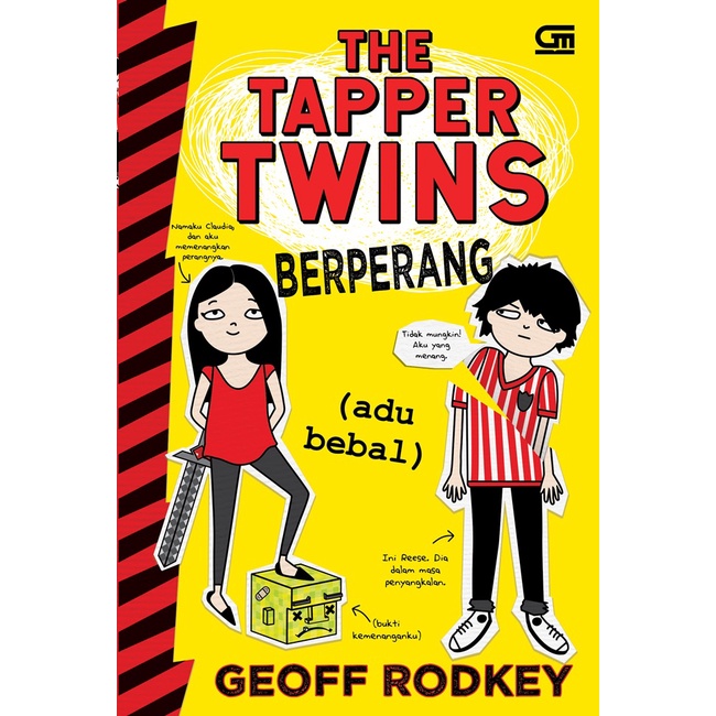 Jual Gramedia - Si Kembar Tapper: Berperang (Satu Sama Lain) (The ...