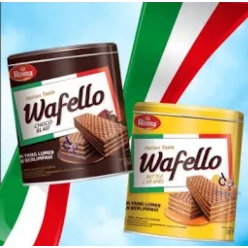 Jual Roma Wafello Can 228gr | Shopee Indonesia