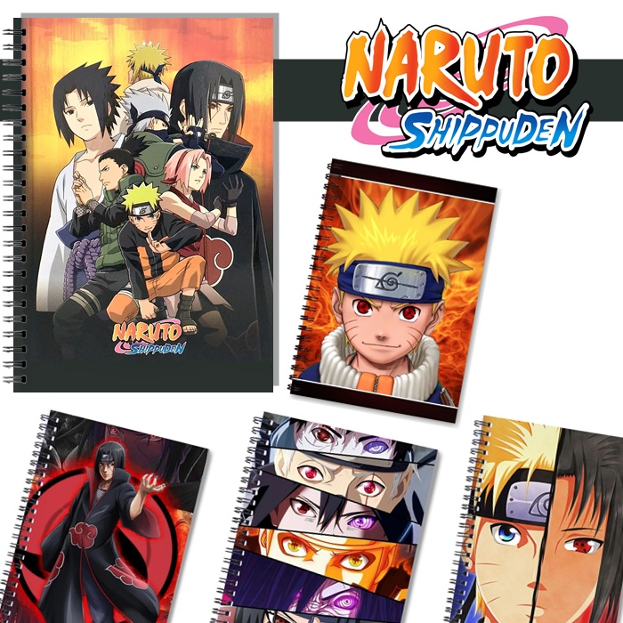 Jual Notebook Naruto Shippuden Spiral Notebook Anime | Shopee Indonesia