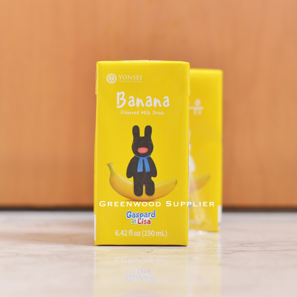 Jual [KOREA] Yonsei Banana Milk / Susu Pisang - 190ML | Shopee Indonesia