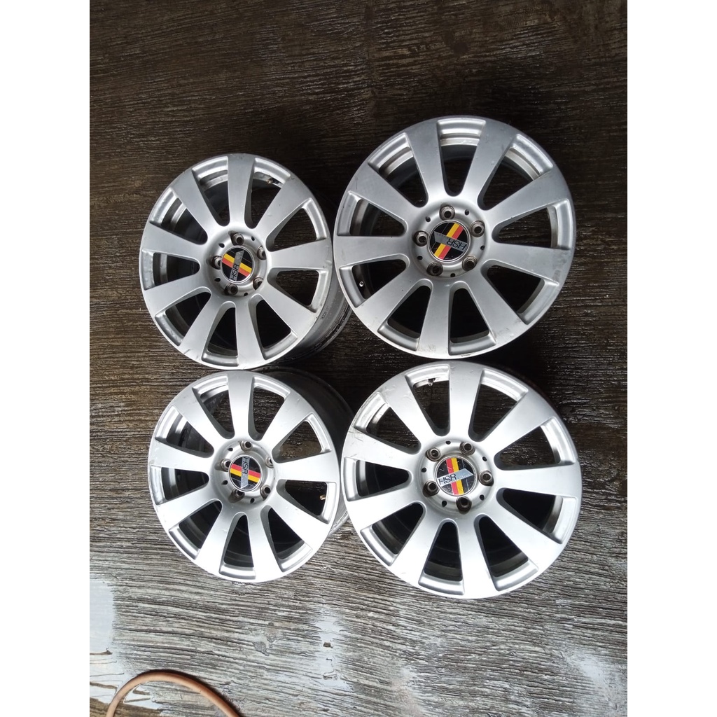 Jual velg original mercy c 200 ring 16 pcd 5x112 warna silver cocok ...