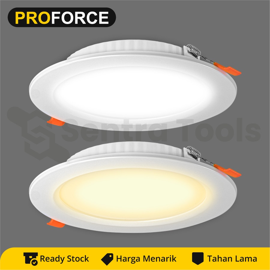 Jual Lampu Downlight LED Proforce Orion Panel 7 Watt 3,5 Inch 560 Lumen ...